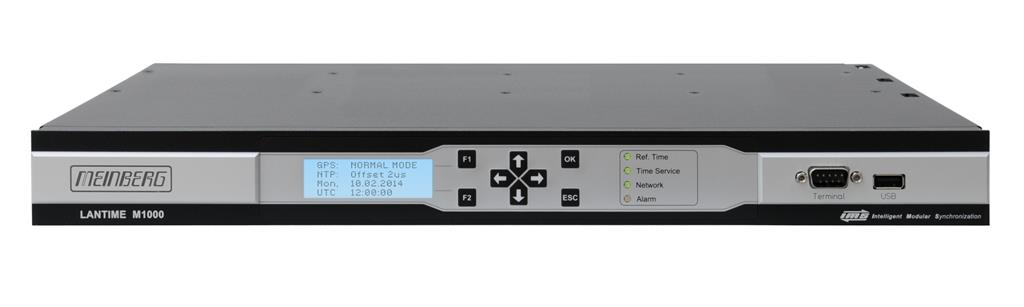 Meinberg LANTIME M1000 19" rack Modular chassis 1U - Adeptor AS