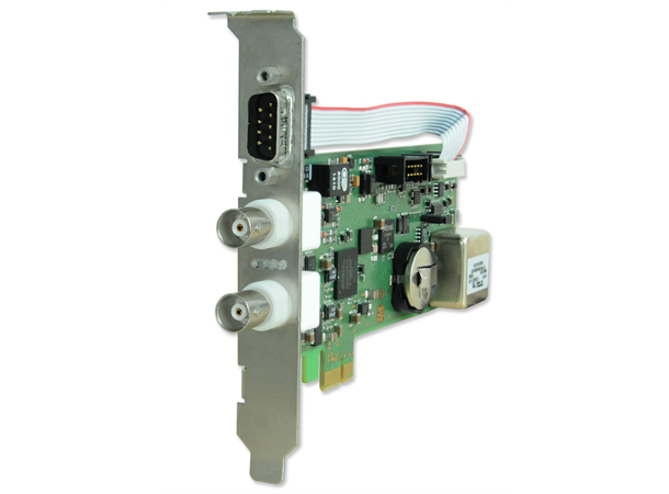 Meinberg IRIG Time Code Receiver PCIexpress - Adeptor AS