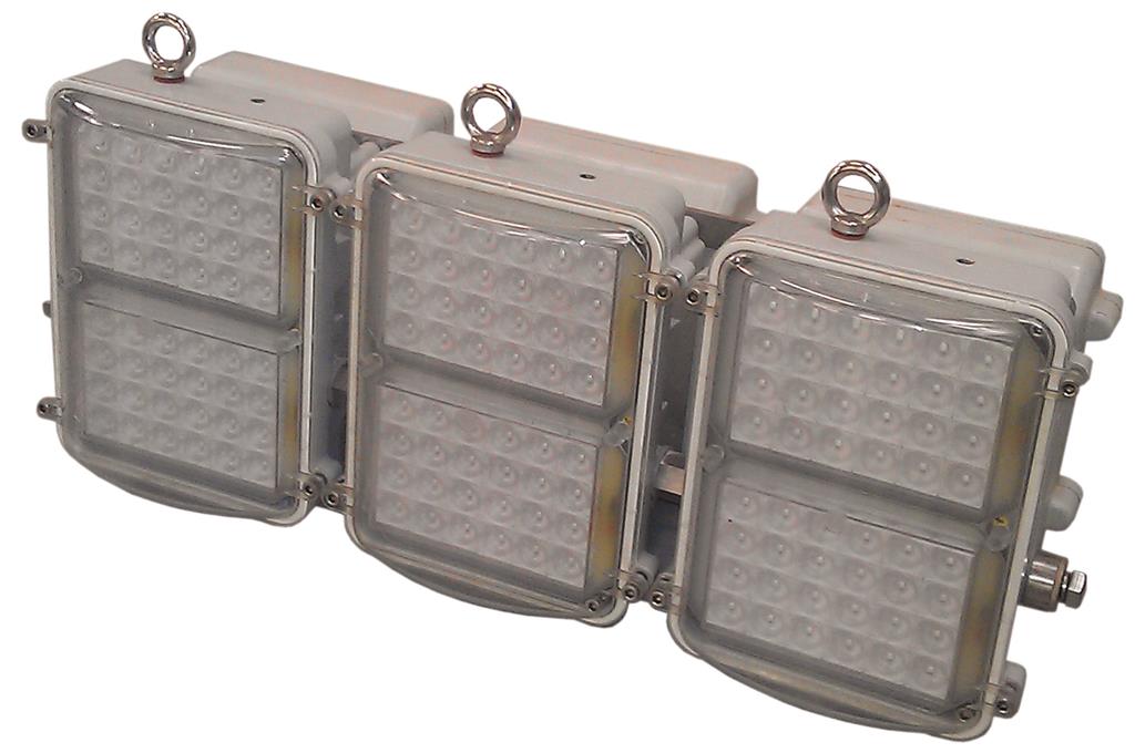 Hadar Floodlight 144x1W LED White Light 110-240V/Zone1/Wide/M20 ...