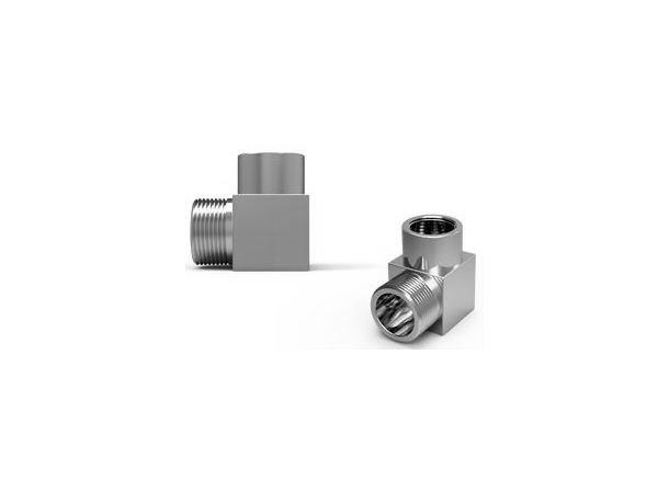 Hawke Adaptor 90° (M) 1/2NPT-(FM) M20 NP Exde Angle fixed elbow male to ...