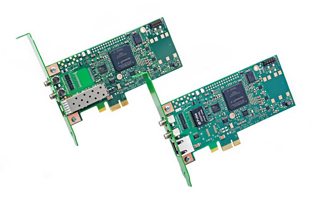 Oregano syn1588® PCIe NIC RJ45, video SYN1588PCIENIC-VIDEO - Adeptor AS