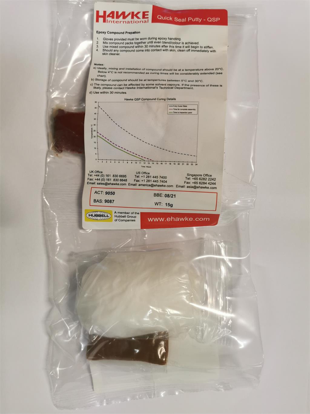 Hawke Compound - QSP Quick Seal Putty ( 2 component) - Adeptor AS