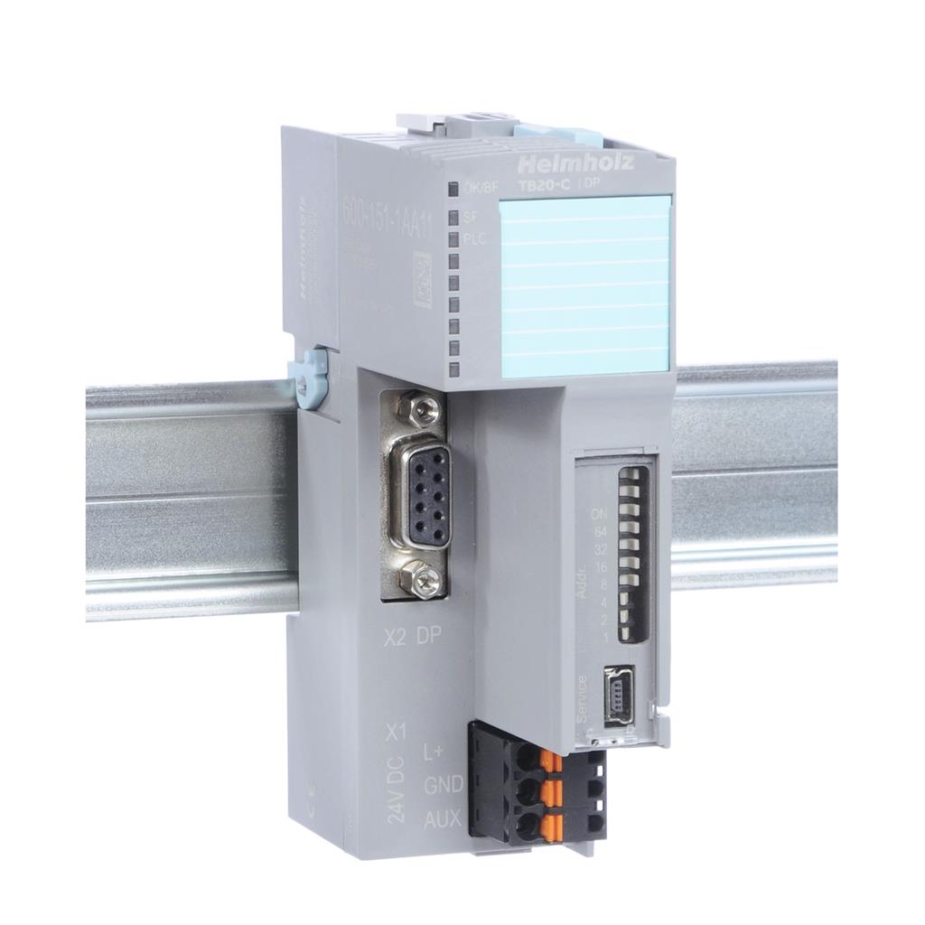 Helmholz TB20-C Bus Coupler PROFIBUS-DP bus coupler - Adeptor AS