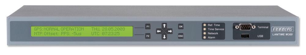 Meinberg LANTIME M300/GNS, 19" rack Inc. GPS antenna and 20m coaxcable ...