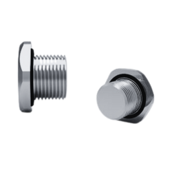 Hawke 390 Stopping Plug 1/2 NPT SS Exe Dome Head w/O-Ring - Adeptor AS