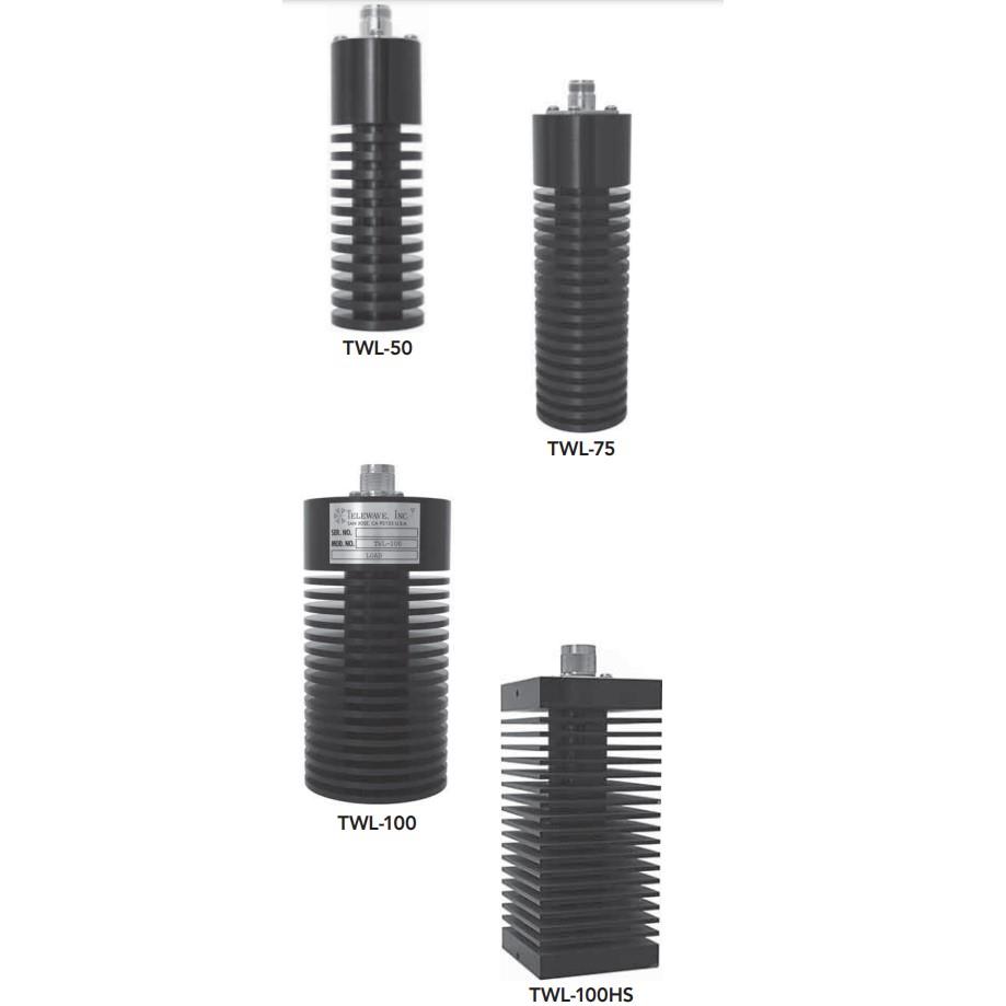 Telewave TWL-100 Coaxial dry load N-mail 0-2500MHz, 100W - Adeptor AS