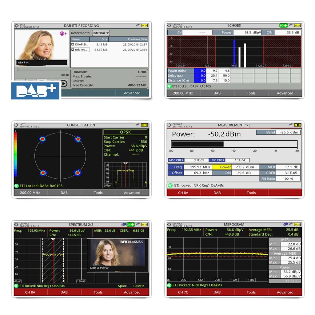 Promax ATLAS NG DVB universal broadcast analyzer - Adeptor AS