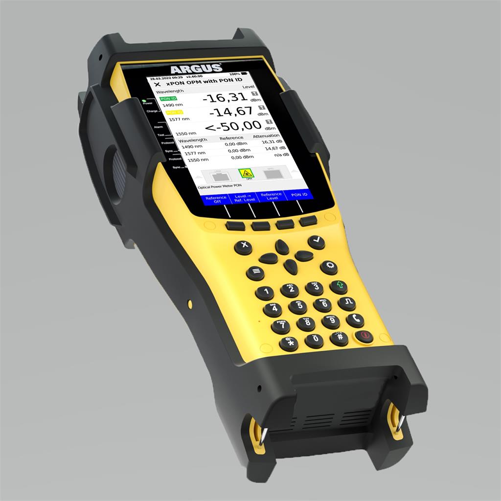 Intec, ARGUS 240 - Optical xPON tester GPON,XGS-PON,Fiber,WLAN and more ...